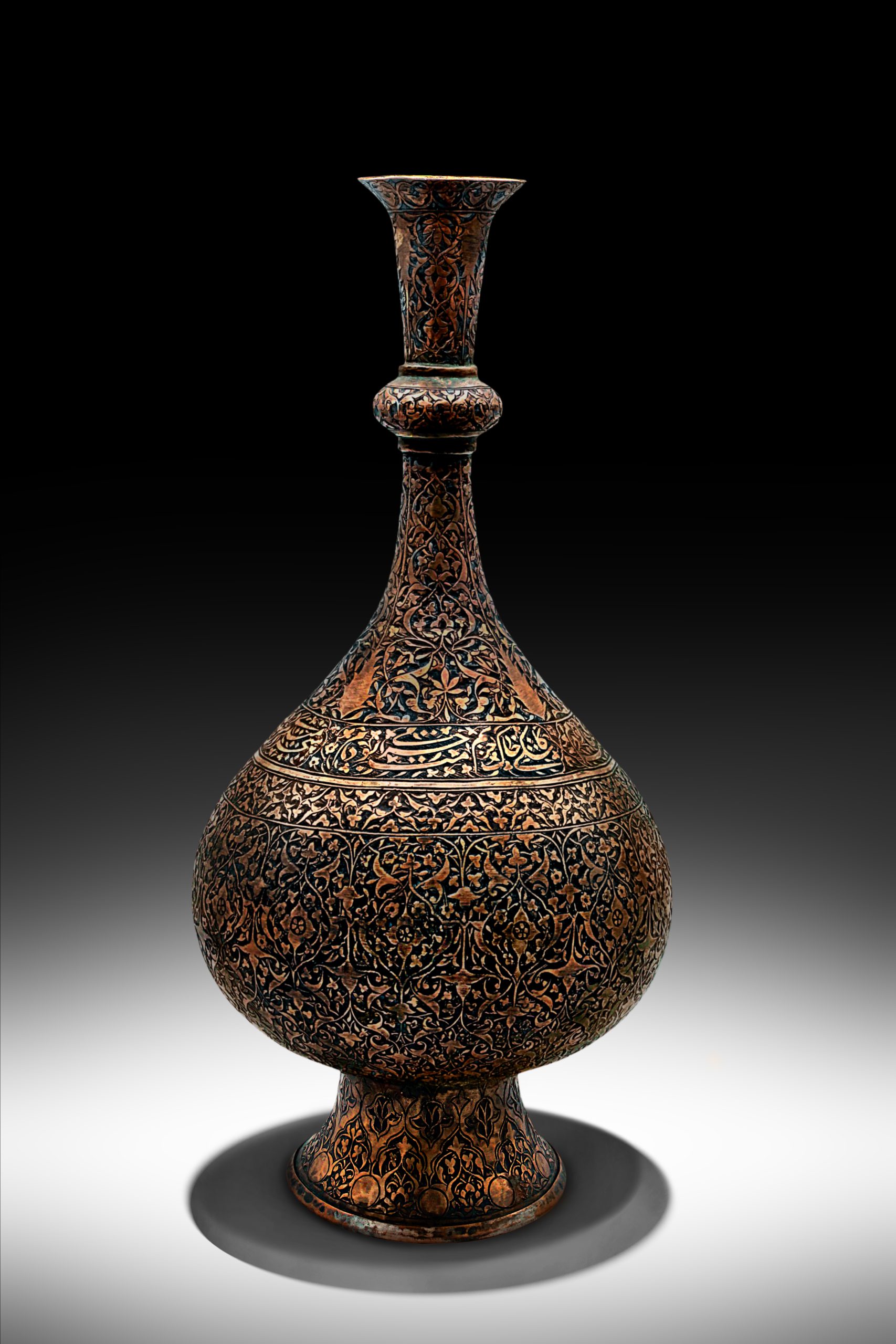 A SAFAVID TINNED COPPER EWER WITH A PROFOUND BODY ENGRAVED - Hatefi ...