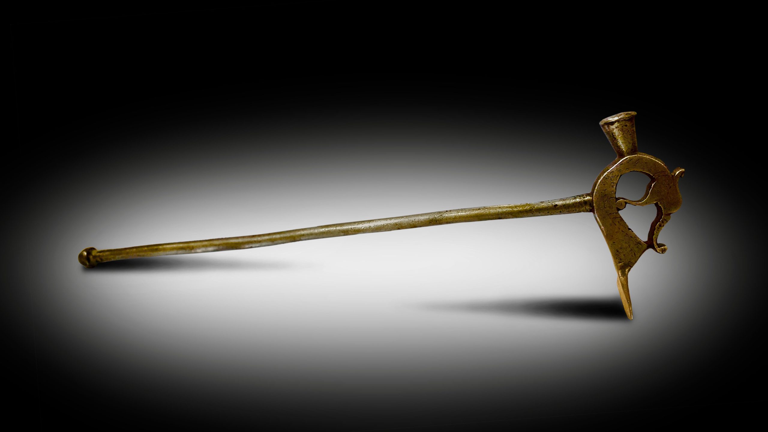 A LATE SAFAVID CARVED, PIERCED AND TRACE ENGRAVED STEEL SUGAR AXE ...